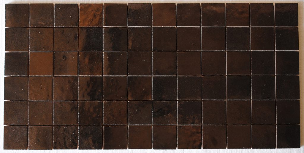 Zellige bronze - Provence Matériaux Anciens